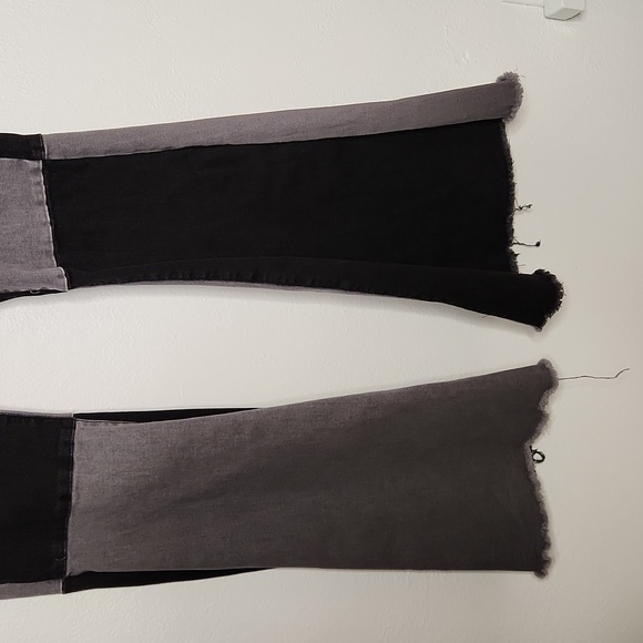 Hot Topic | Jeans | Hot Topic Y2k Bell Bottom Color Block Patchwork ...